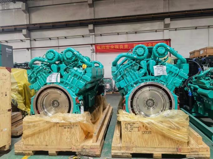 QSK78 G8 2.5mw 3 Phase Diesel Power Generators 400V 2500kw 18 Cylinder