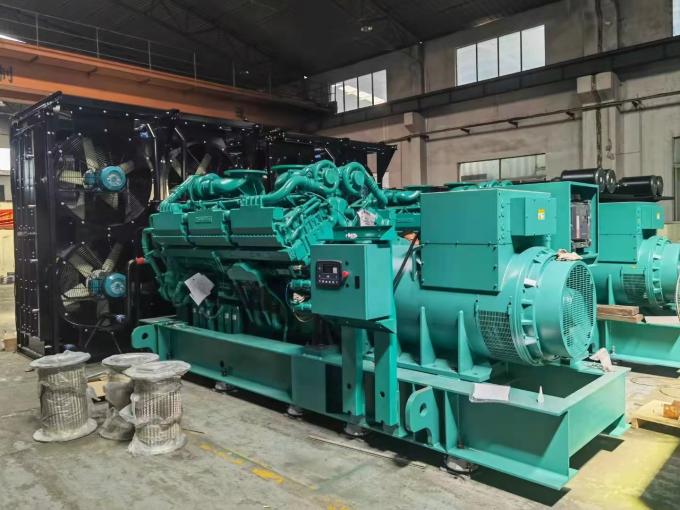 QSK78 G8 2.5mw 3 Phase Diesel Power Generators 400V 2500kw 18 Cylinder